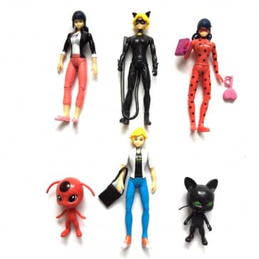Miraculous Ladybug 6pc Figures Set | Tech Import World