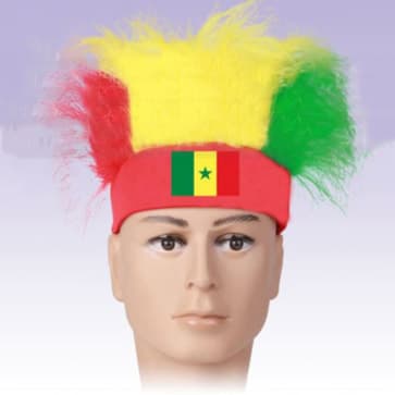 Senegal Wig Hat for World Cup 2018 | Tech Import World
