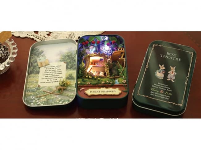Art and Craft Gift - DIY Box Theater Theatre With Music Box | Tech ...