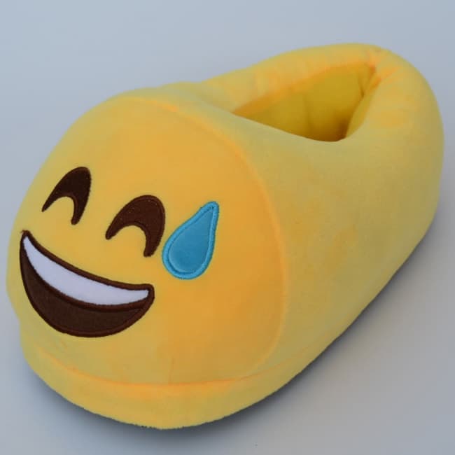 Big Comfy Emoji Emoticon Slippers | Tech Import World