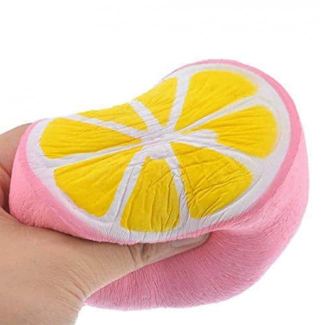 Jumbo Slow Rising Squishies Squishy Scented Pink Lemon Squishy Toy ...