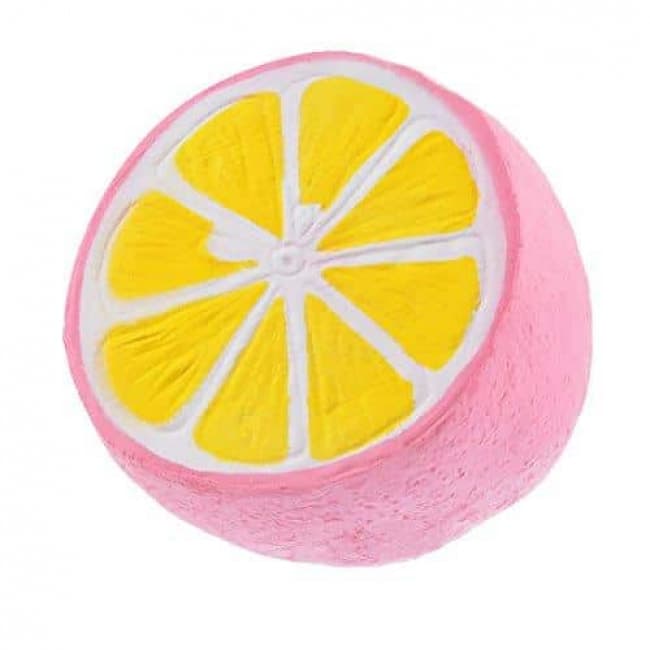 Jumbo Slow Rising Squishies Squishy Scented Pink Lemon Squishy Toy ...