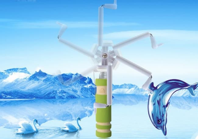 Smallest Selfie Stick with Built in Remote | Tech Import World