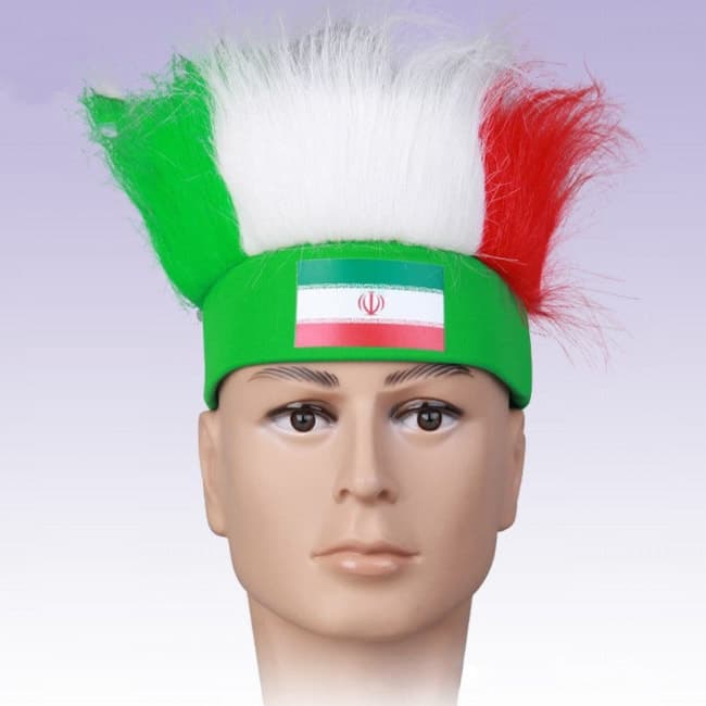 Iran Wig Hat for World Cup 2018 | Tech Import World