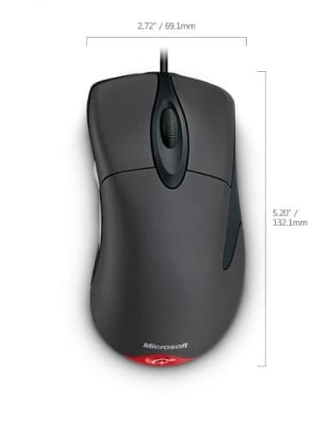 Microsoft IntelliMouse Explorer 3.0 - Optical Mouse - Dark Gray | Tech ...