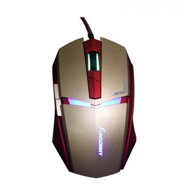 Iron Man Shape 3D Mouse Sunsonny T-M30 | Tech Import World