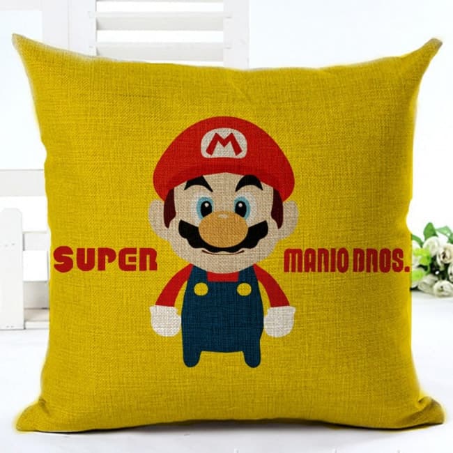 Super Mario 45x45cm Cushion – Mario | Tech Import World