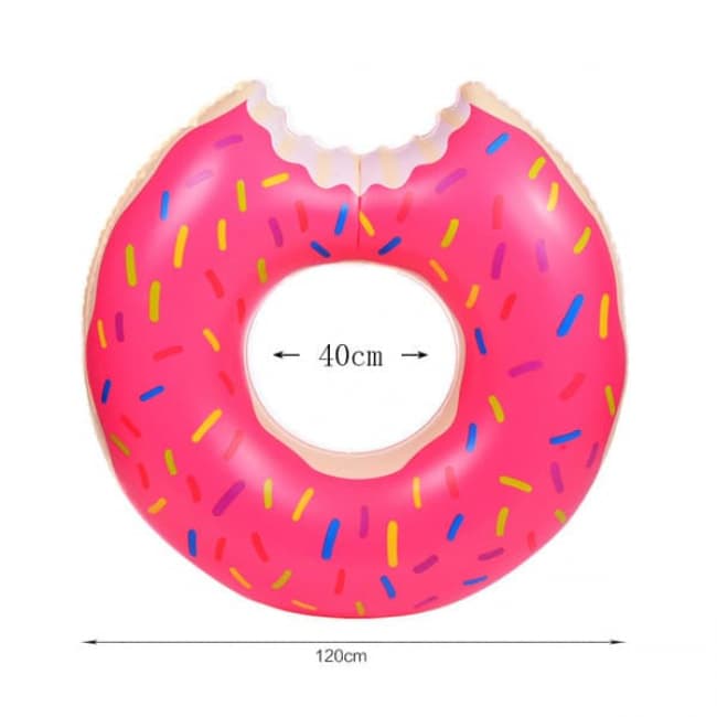 Giant Inflatable Donut Pool Swimming Toy 1.2m 4 ft | Tech Import World