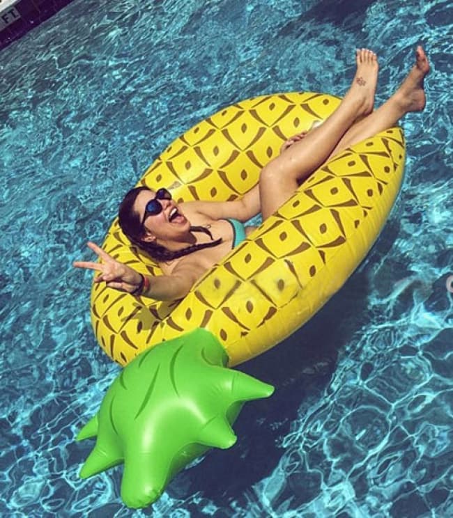 Giant Inflatable Pineapple Pool Swimming Toy 1.8m 6ft | Tech Import World