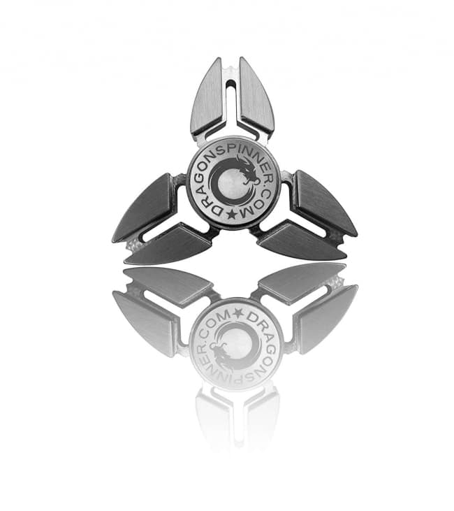 DRAGON SPINNER Trio Stainless Steel Hand Fidget Spinner | Tech Import World