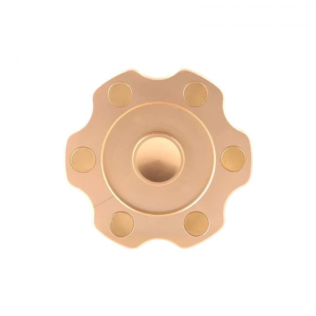 Hexagon Solid Metal Fidget Spinner | Tech Import World