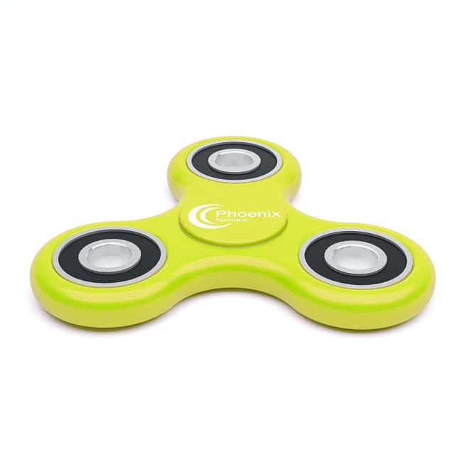 Phoenix Spinners Tri Spinner Fidget Toy Yellow | Tech Import World