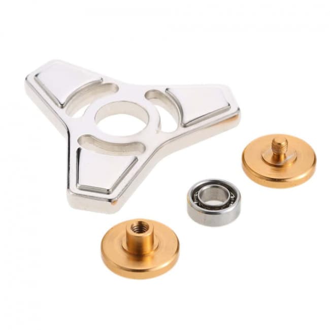 EDC Tri-Spinner Metal Fidget Spinner | Tech Import World