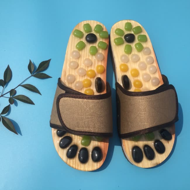 Jade Foot Massage Slippers Tech Import World